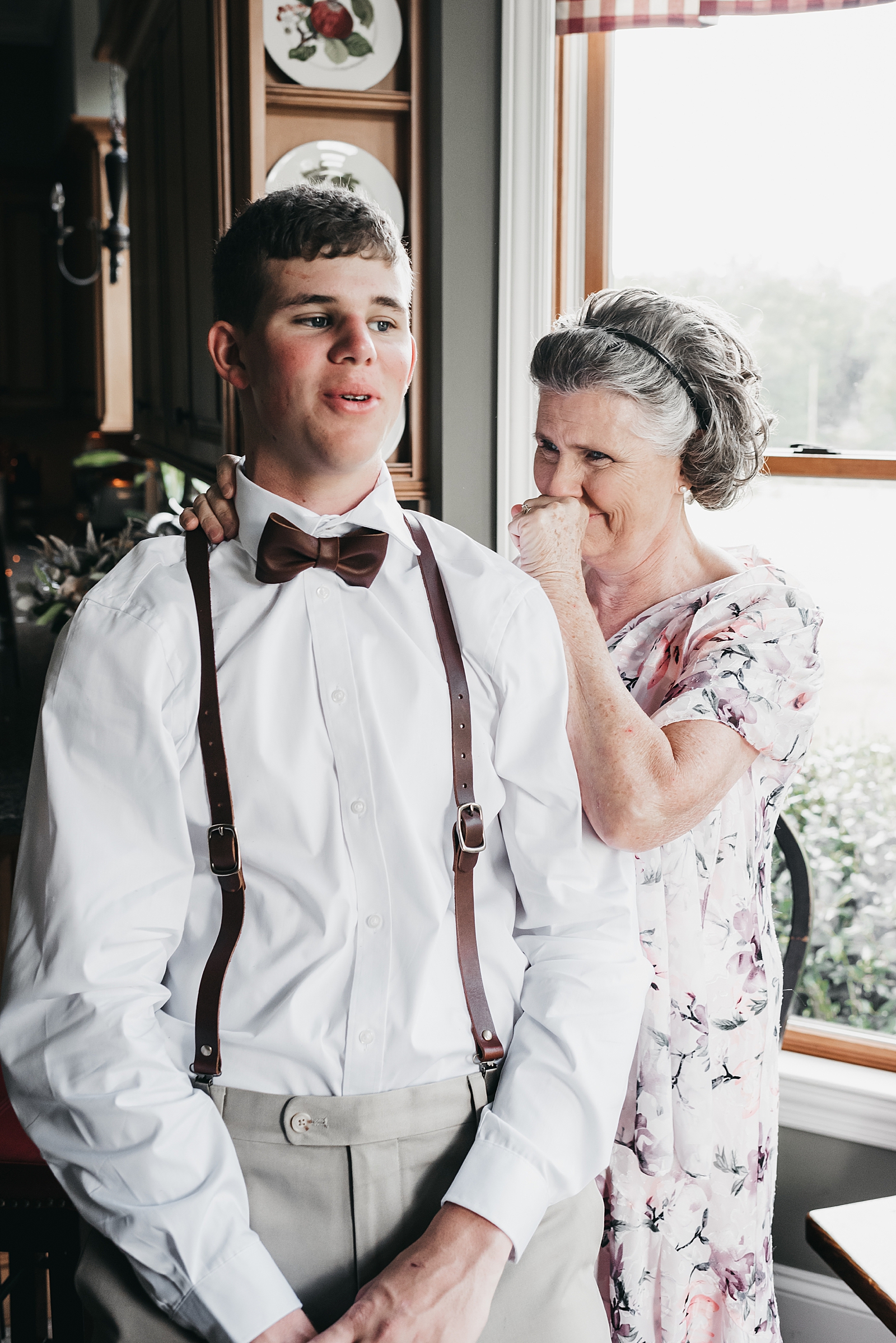 Holtz Leather Family Backyard Overlook Wedding - Madison + Isaac