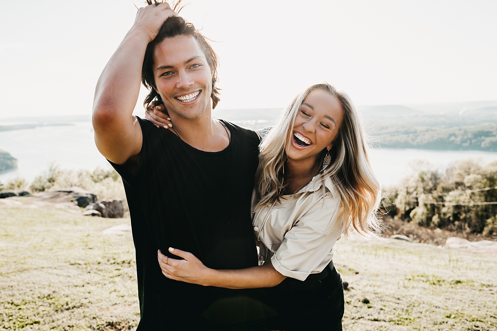 Weathington Park Couples Session Section Alabama - Abe + Haley