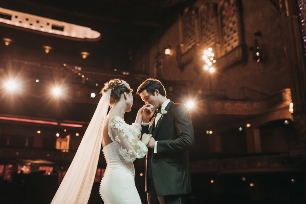 Alabama Theatre Birmingham Wedding - Ben + Victoria - Mariah Oldacre