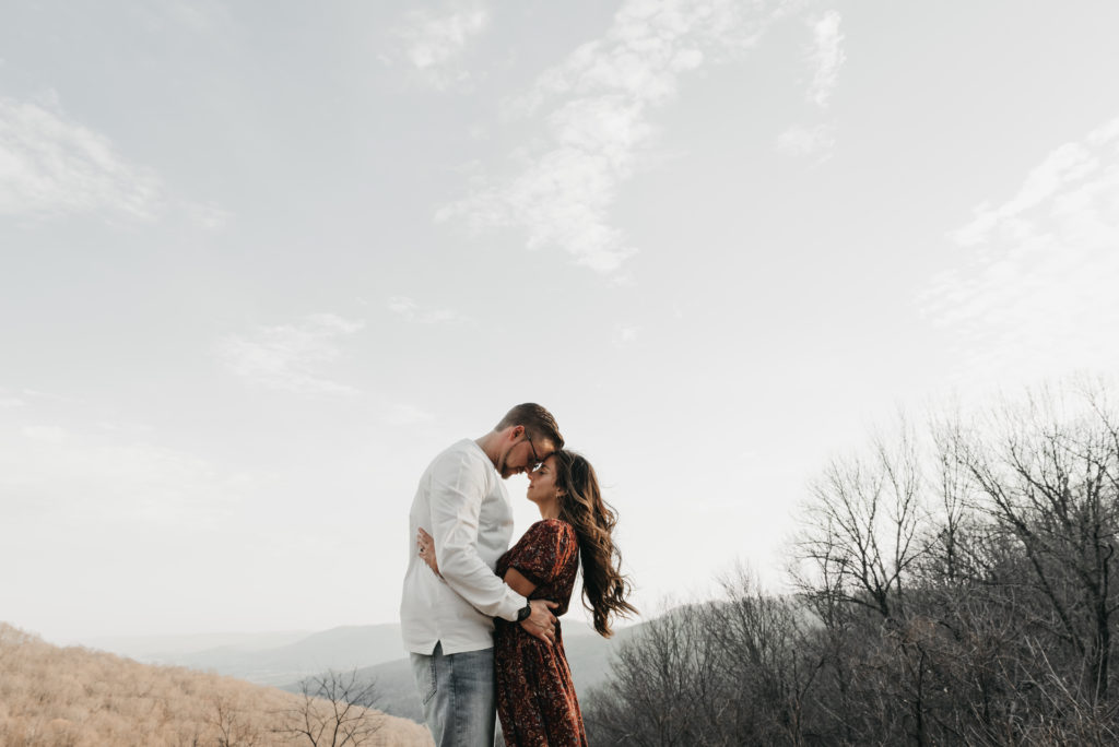 Monte Sano Huntsville Couples Session - Stephan + Hannah - Mariah Oldacre